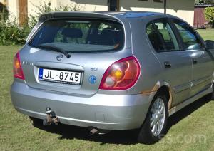 Pelēks Nissan Almera 2003 Rīga, ar dzinēja tilpumu 2.20 L un nobraukumu 259 tūkst. km par 550 €, foto 7 vietnē AUTOMOTO.COM.LV