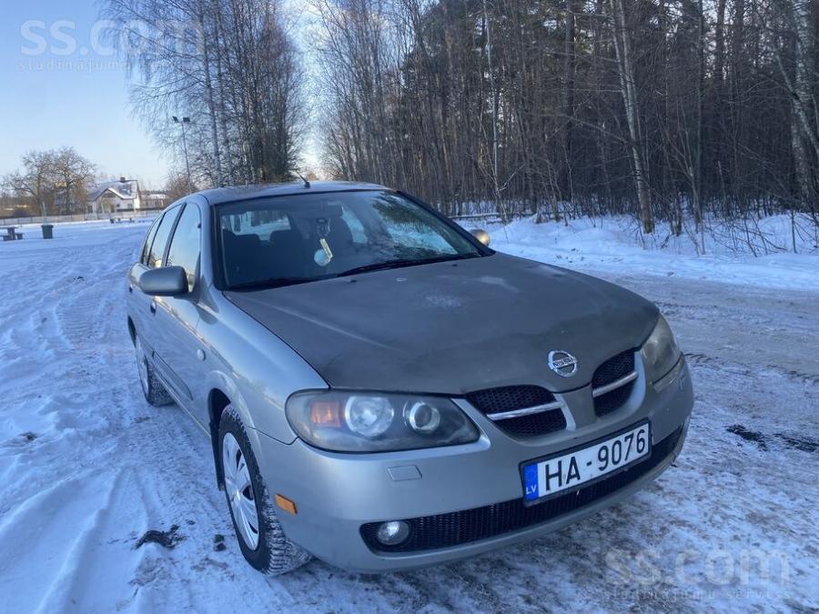 Pelēks Nissan Almera 2006 Rīga, ar dzinēja tilpumu 1.60 L un nobraukumu 266 tūkst. km par 1000 €, foto 1 vietnē AUTOMOTO.COM.LV