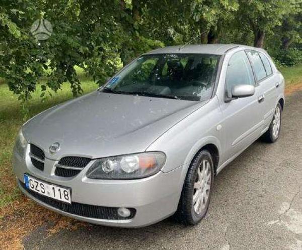 Grey Nissan Almera 2006 in Panevezys, with an engine capacity of 1.50 L and mileage of 170 thousand km for 1700 €, photo 1 on AUTOMOTO.COM.LV