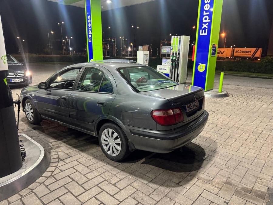 Серый Ниссан Альмера 2002 в Таллин, объемом двигателя 1.80 л и пробегом 242 тыс. км за 999 €, фото 9 на AUTOMOTO.COM.LV