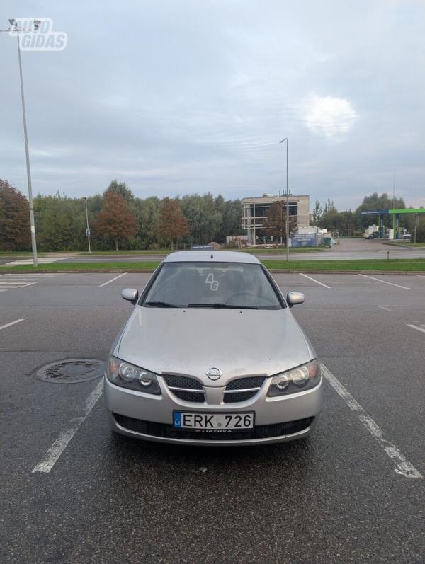 Nissan Almera 2003 in Ukmerge, with an engine capacity of 1.80 L and mileage of 150 thousand km for 1050 €, photo 1 on AUTOMOTO.COM.LV