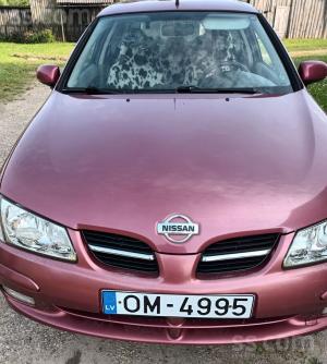 Red Nissan Almera 2003 in Kraslava, with an engine capacity of 1.50 L and mileage of 223 thousand km for 1450 €, photo  on AUTOMOTO.COM.LV