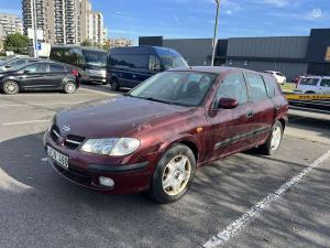 Red Nissan Almera 2002 in Vilnius, with an engine capacity of 1.50 L and mileage of 180 thousand km for 380 €, photo  on AUTOMOTO.COM.LV
