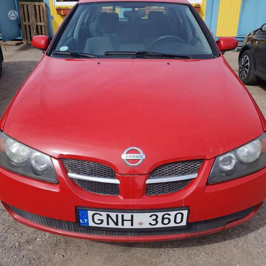 Sarkans Nissan Almera 2003 Klaipėda, ar dzinēja tilpumu 2.18 L un nobraukumu 336 tūkst. km par 650 €, foto 6 vietnē AUTOMOTO.COM.LV