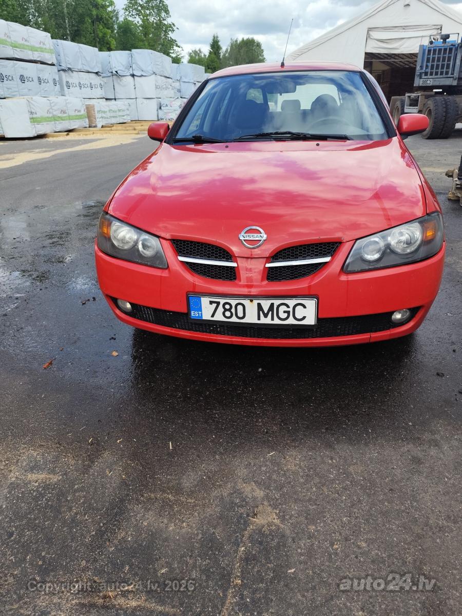 Sarkans Nissan Almera 2006 Pērnava, ar dzinēja tilpumu 1.50 L un nobraukumu 331 tūkst. km par 800 €, foto 1 vietnē AUTOMOTO.COM.LV