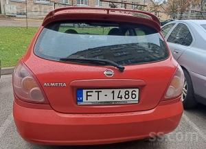 Sarkans Nissan Almera 2006 Rēzekne, ar dzinēja tilpumu 1.50 L un nobraukumu 201 tūkst. km par 700 €, foto 4 vietnē AUTOMOTO.COM.LV