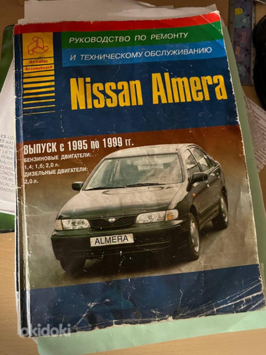 Красный Ниссан Альмера 1999 в Таллин, объемом двигателя 1.90 л и пробегом 186 тыс. км за 600 €, фото 13 на AUTOMOTO.COM.LV