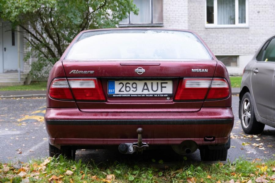 Красный Ниссан Альмера 1999 в Таллин, объемом двигателя 1.90 л и пробегом 186 тыс. км за 600 €, фото 17 на AUTOMOTO.COM.LV