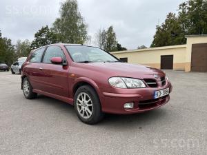 Sarkans Nissan Almera 2003 Rēzekne, ar dzinēja tilpumu 1.50 L un nobraukumu 222 tūkst. km par 950 €, foto  vietnē AUTOMOTO.COM.LV