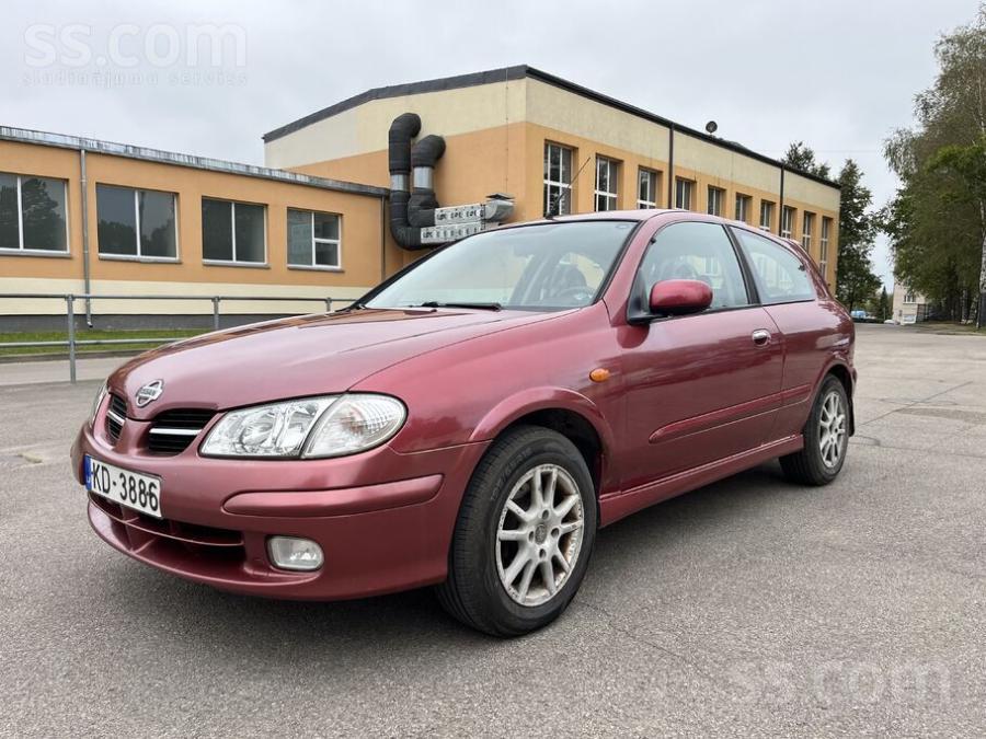 Sarkans Nissan Almera 2003 Rēzekne, ar dzinēja tilpumu 1.50 L un nobraukumu 222 tūkst. km par 950 €, foto 3 vietnē AUTOMOTO.COM.LV