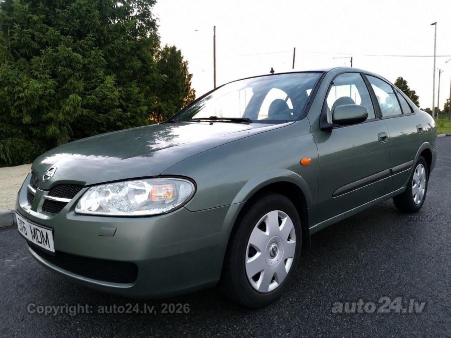 Nissan Almera 2003 Tartu, ar dzinēja tilpumu 1.50 L un nobraukumu 145 tūkst. km par 790 €, foto 1 vietnē AUTOMOTO.COM.LV