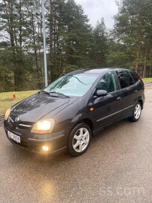 Black Nissan Almera Tino 2002 in Kraslava, with an engine capacity of 2.20 L and mileage of 267 thousand km for 400 €, photo 4 on AUTOMOTO.COM.LV