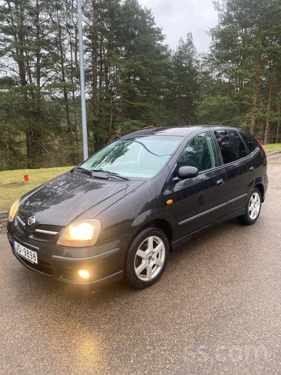 Black Nissan Almera Tino 2002 in Kraslava, with an engine capacity of 2.20 L and mileage of 267 thousand km for 400 €, photo 4 on AUTOMOTO.COM.LV