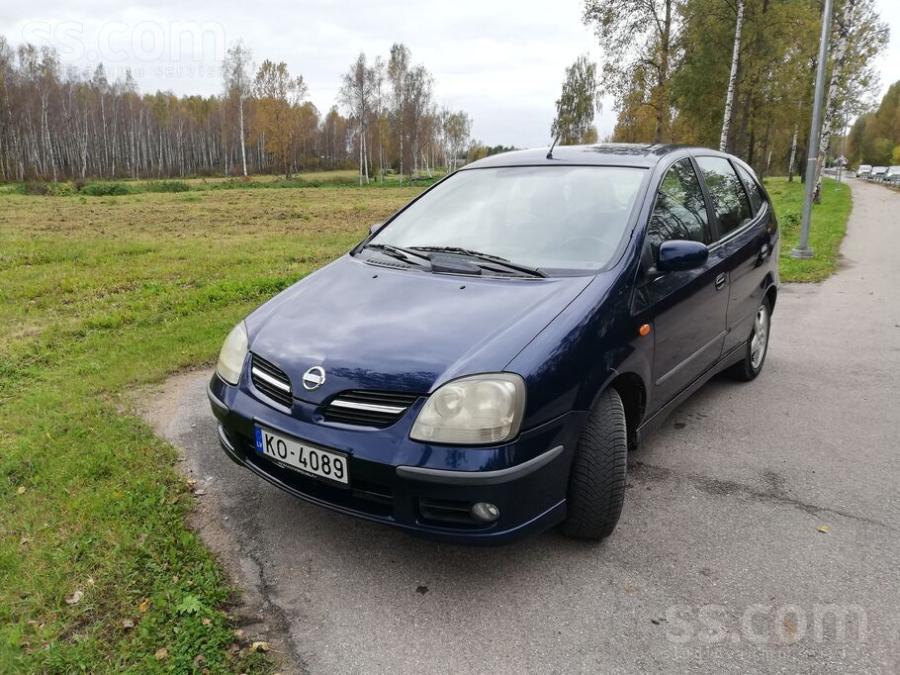Синий Ниссан Альмера Тино 2005 в Рига, объемом двигателя 1.80 л и пробегом 231 тыс. км за 750 €, фото 1 на AUTOMOTO.COM.LV