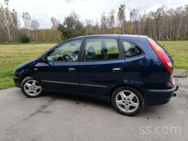 Zils Nissan Almera Tino 2005 Rīga, ar dzinēja tilpumu 1.80 L un nobraukumu 231 tūkst. km par 750 €, foto 2 vietnē AUTOMOTO.COM.LV