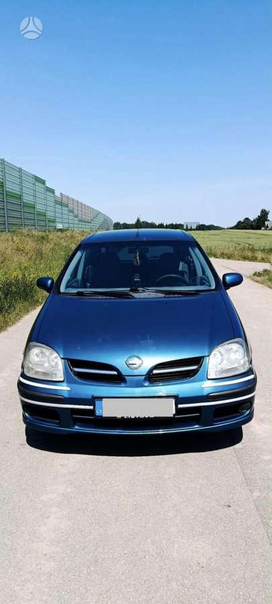 Zils Nissan Almera Tino 2004 Kauņa, ar dzinēja tilpumu 1.77 L un nobraukumu 275 tūkst. km par 950 €, foto 1 vietnē AUTOMOTO.COM.LV