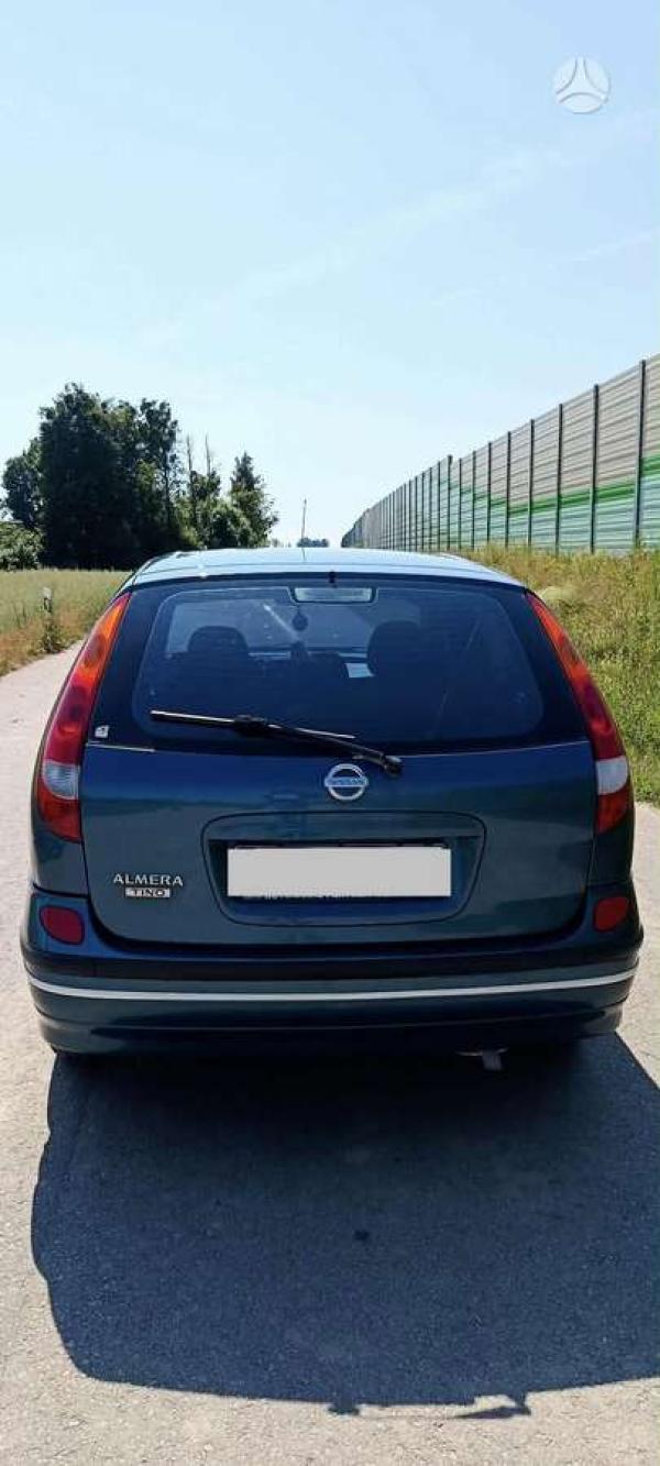 Blue Nissan Almera Tino 2004 in Kaunas, with an engine capacity of 1.77 L and mileage of 275 thousand km for 950 €, photo 2 on AUTOMOTO.COM.LV