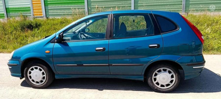 Zils Nissan Almera Tino 2004 Kauņa, ar dzinēja tilpumu 1.77 L un nobraukumu 275 tūkst. km par 950 €, foto 4 vietnē AUTOMOTO.COM.LV