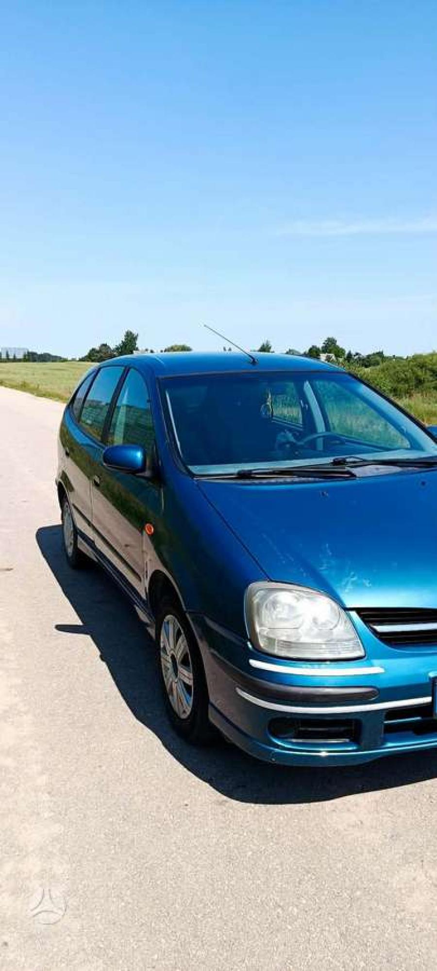 Zils Nissan Almera Tino 2004 Kauņa, ar dzinēja tilpumu 1.77 L un nobraukumu 275 tūkst. km par 950 €, foto 6 vietnē AUTOMOTO.COM.LV
