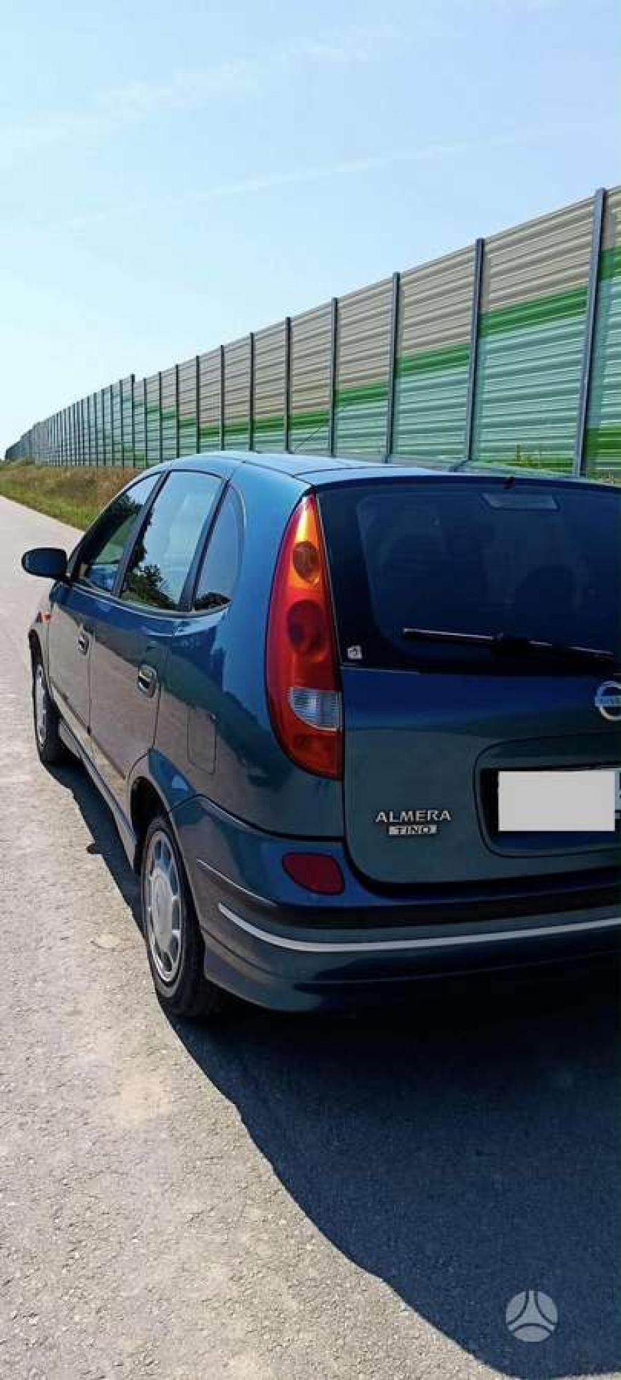 Zils Nissan Almera Tino 2004 Kauņa, ar dzinēja tilpumu 1.77 L un nobraukumu 275 tūkst. km par 950 €, foto 8 vietnē AUTOMOTO.COM.LV