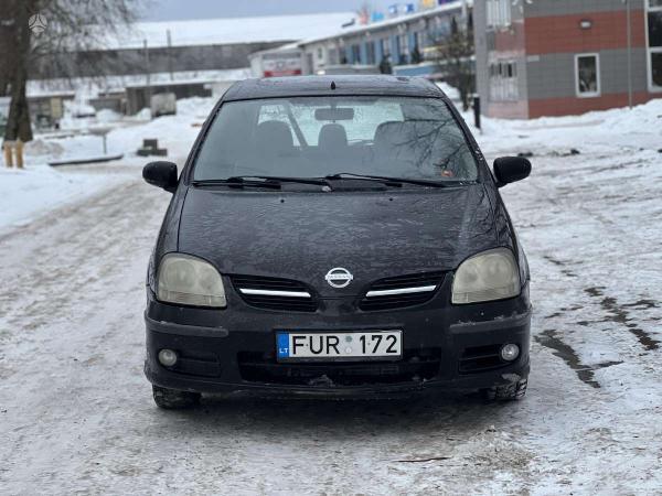 Blue Nissan Almera Tino 2005 in Klaipeda, with an engine capacity of 2.18 L and mileage of 241 thousand km for 550 €, photo 2 on AUTOMOTO.COM.LV