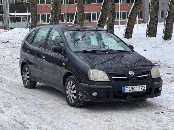 Blue Nissan Almera Tino 2005 in Klaipeda, with an engine capacity of 2.18 L and mileage of 241 thousand km for 550 €, photo 3 on AUTOMOTO.COM.LV