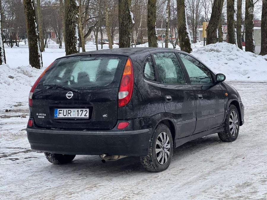 Zils Nissan Almera Tino 2005 Klaipėda, ar dzinēja tilpumu 2.18 L un nobraukumu 241 tūkst. km par 550 €, foto 4 vietnē AUTOMOTO.COM.LV