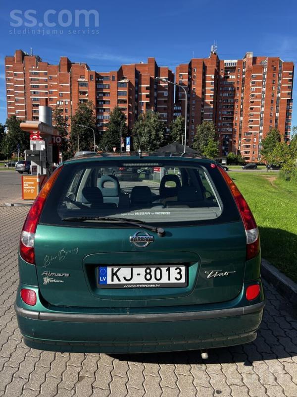 Zaļš Nissan Almera Tino 2001 Rīga, ar dzinēja tilpumu 2.00 L un nobraukumu 139 tūkst. km par 1400 €, foto 3 vietnē AUTOMOTO.COM.LV