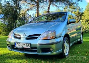 Green Nissan Almera Tino 2001 in Riga, with an engine capacity of 1.80 L and mileage of 92 thousand km for 2500 €, photo  on AUTOMOTO.COM.LV