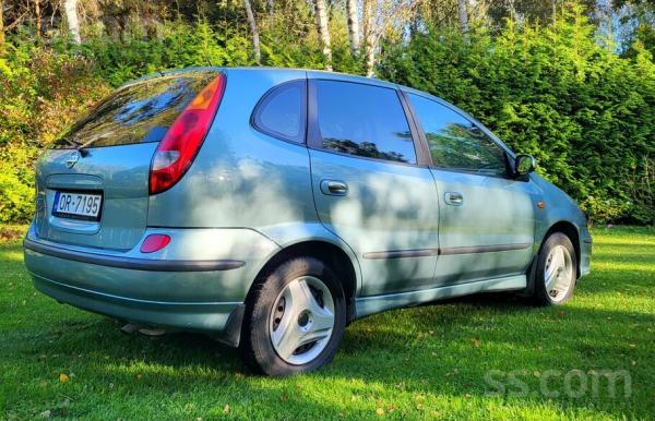 Zaļš Nissan Almera Tino 2001 Rīga, ar dzinēja tilpumu 1.80 L un nobraukumu 92 tūkst. km par 2500 €, foto 6 vietnē AUTOMOTO.COM.LV