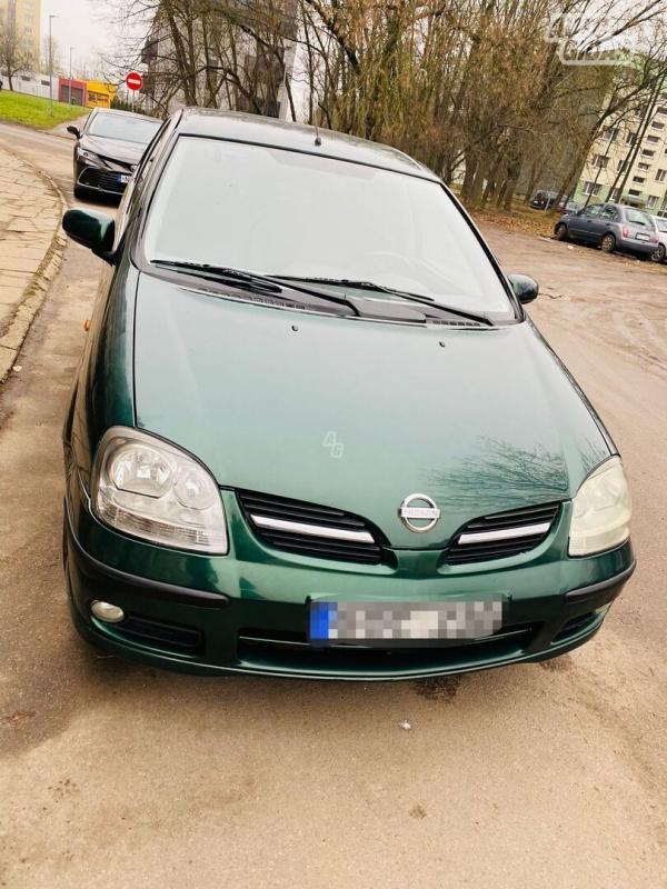 Zaļš Nissan Almera Tino 2005 Kauņa, ar dzinēja tilpumu 1.80 L un nobraukumu 201 tūkst. km par 399 €, foto 3 vietnē AUTOMOTO.COM.LV