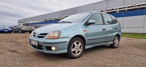 Green Nissan Almera Tino 2000 in Riga, with an engine capacity of 2.20 L and mileage of 289 thousand km for 1100 €, photo 1 on AUTOMOTO.COM.LV