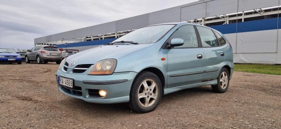 Zaļš Nissan Almera Tino 2000 Rīga, ar dzinēja tilpumu 2.20 L un nobraukumu 289 tūkst. km par 1100 €, foto 1 vietnē AUTOMOTO.COM.LV