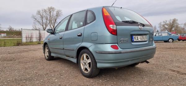 Green Nissan Almera Tino 2000 in Riga, with an engine capacity of 2.20 L and mileage of 289 thousand km for 1100 €, photo 4 on AUTOMOTO.COM.LV