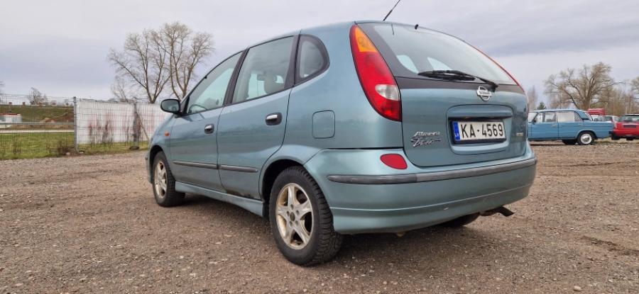 Zaļš Nissan Almera Tino 2000 Rīga, ar dzinēja tilpumu 2.20 L un nobraukumu 289 tūkst. km par 1100 €, foto 5 vietnē AUTOMOTO.COM.LV