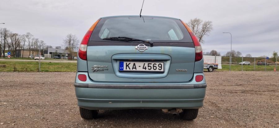 Zaļš Nissan Almera Tino 2000 Rīga, ar dzinēja tilpumu 2.20 L un nobraukumu 289 tūkst. km par 1100 €, foto 6 vietnē AUTOMOTO.COM.LV