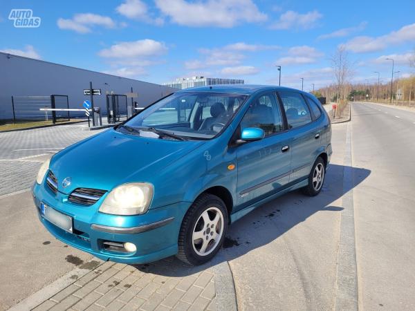 Green Nissan Almera Tino 2003 in Vilnius, with an engine capacity of 2.20 L and mileage of 205 thousand km for 680 €, photo 1 on AUTOMOTO.COM.LV