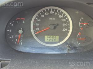 Green Nissan Almera Tino 2005 in Riga, with an engine capacity of 2.20 L and mileage of 266 thousand km for 1400 €, photo  on AUTOMOTO.COM.LV