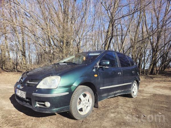 Green Nissan Almera Tino 2005 in Riga, with an engine capacity of 2.20 L and mileage of 266 thousand km for 1400 €, photo 7 on AUTOMOTO.COM.LV