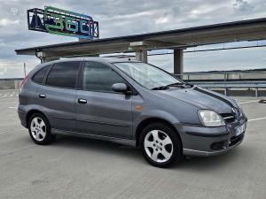 Pelēks Nissan Almera Tino 2004 Viļņa, ar dzinēja tilpumu 1.80 L un nobraukumu 106 tūkst. km par 850 €, foto 4 vietnē AUTOMOTO.COM.LV