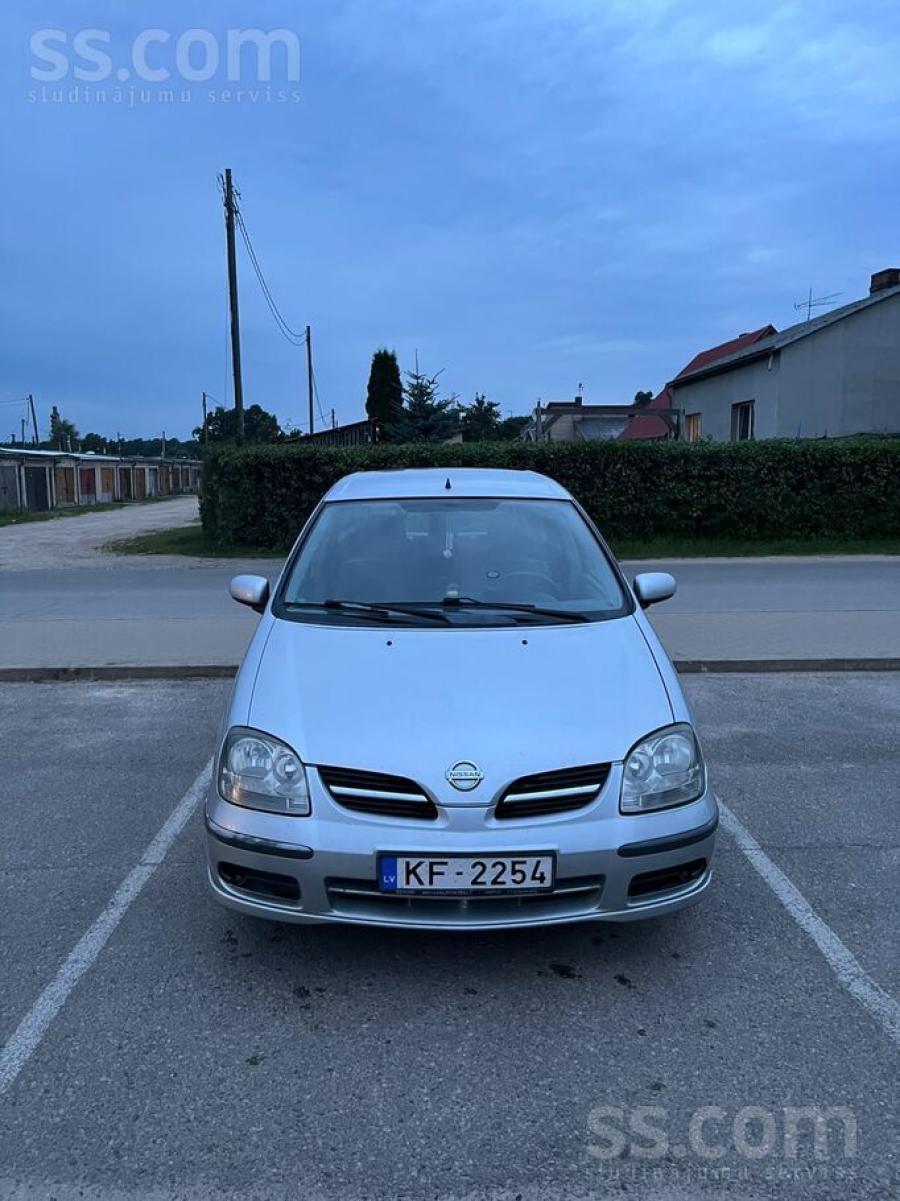 Pelēks Nissan Almera Tino 2004 Jēkabpils, ar dzinēja tilpumu 2.40 L un nobraukumu 250 tūkst. km par 500 €, foto 4 vietnē AUTOMOTO.COM.LV