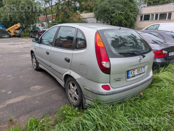 Grey Nissan Almera Tino 2005 in Riga, with an engine capacity of 2.20 L and mileage of 320 thousand km for 800 €, photo 4 on AUTOMOTO.COM.LV