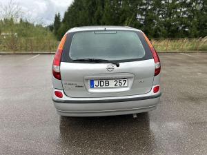 Grey Nissan Almera Tino 2006 in Anyksciai, with an engine capacity of 2.18 L and mileage of 211 thousand km for 350 €, photo 8 on AUTOMOTO.COM.LV