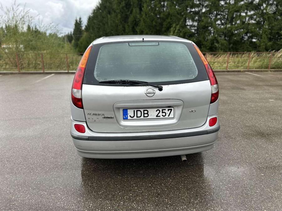 Grey Nissan Almera Tino 2006 in Anyksciai, with an engine capacity of 2.18 L and mileage of 211 thousand km for 350 €, photo 8 on AUTOMOTO.COM.LV