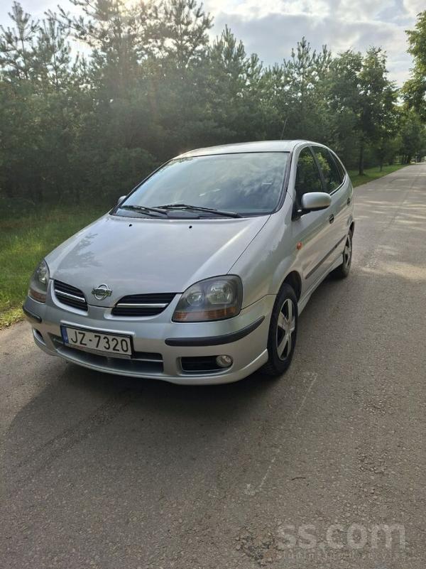 Pelēks Nissan Almera Tino 2002 Daugavpils, ar dzinēja tilpumu 2.20 L un nobraukumu 139 tūkst. km par 1450 €, foto 2 vietnē AUTOMOTO.COM.LV