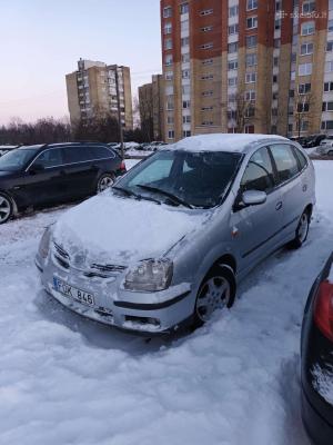 Серый Ниссан Альмера Тино 2003 в Каунас, объемом двигателя 2.20 л и пробегом 253 тыс. км за 500 €, фото 2 на AUTOMOTO.COM.LV