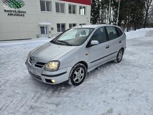 Grey Nissan Almera Tino 2003 in Radviliskis, with an engine capacity of 2.20 L and mileage of 276 thousand km for 995 €, photo  on AUTOMOTO.COM.LV