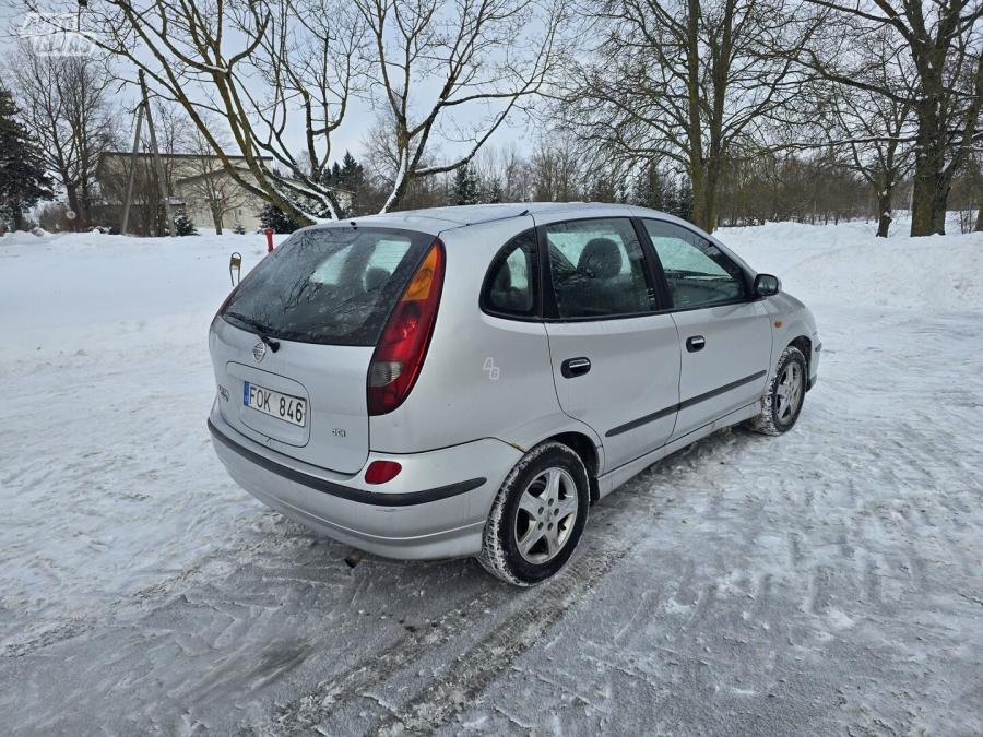 Pelēks Nissan Almera Tino 2003 Radviliškis, ar dzinēja tilpumu 2.20 L un nobraukumu 276 tūkst. km par 995 €, foto 4 vietnē AUTOMOTO.COM.LV