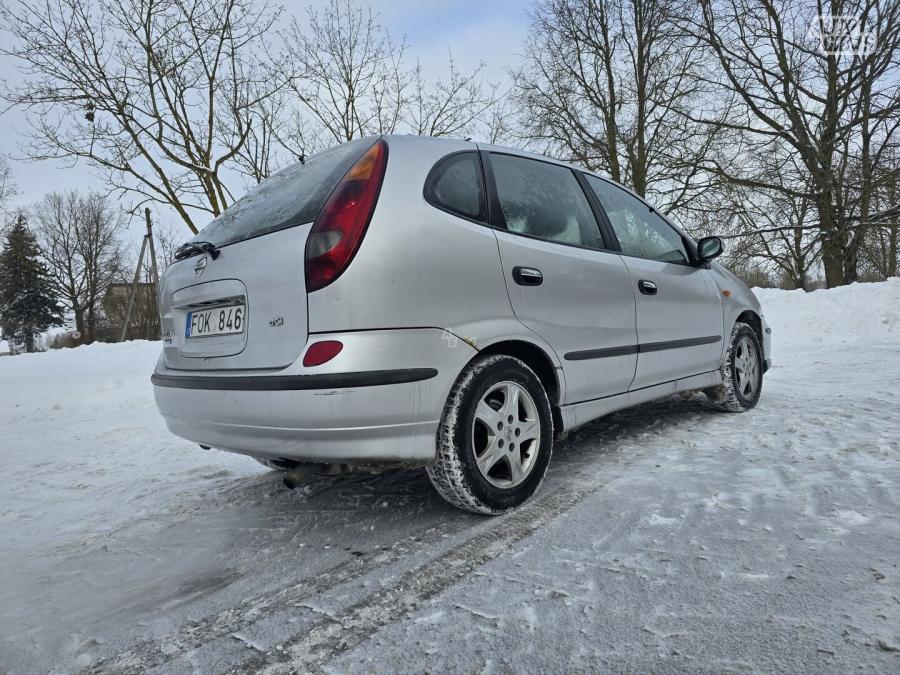 Pelēks Nissan Almera Tino 2003 Radviliškis, ar dzinēja tilpumu 2.20 L un nobraukumu 276 tūkst. km par 995 €, foto 8 vietnē AUTOMOTO.COM.LV