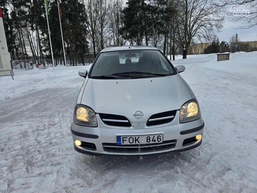 Pelēks Nissan Almera Tino 2003 Radviliškis, ar dzinēja tilpumu 2.20 L un nobraukumu 276 tūkst. km par 995 €, foto 9 vietnē AUTOMOTO.COM.LV